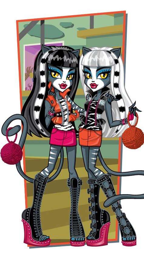 Purrsephone And Meowlody Monster High Characters Monster High Dolls