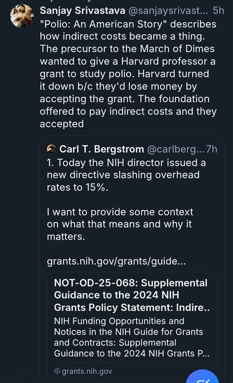 Youre Going To Hear About Nih Indirect Costs Potentially