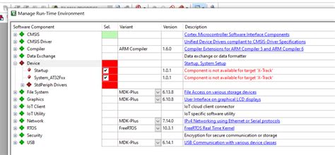 KEIL编译RTE环境报错 Issue FASTSHIFT X TRACK GitHub