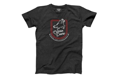 Shop Catchin Deers Neon Giddy Up Tee For Sale Online Clothing Store