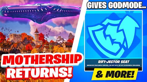 Fortnite Season 2 Mothership Return Disabled Godmode Augment Youtube