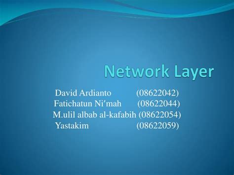 Ppt Network Layer Powerpoint Presentation Free Download Id5534794