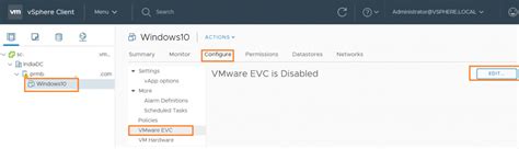 vsphere 6 7 what is per vm evc and how to configure and manage it using