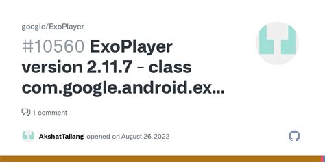 ExoPlayer Version Class Google Android Exoplayer Upstream
