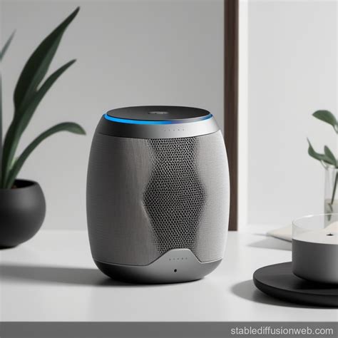 Advanced Textured AI Home Speaker | Stable Diffusion Online