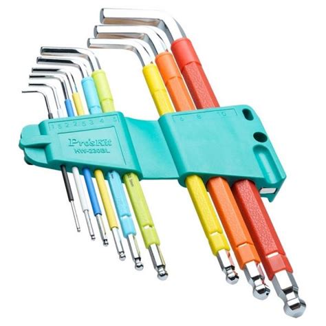 Proskit Conjunto 9 Chaves Sextavadas Proskit Hw 230bl Kuantokusta