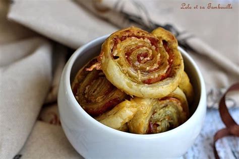 Roulés au chorizo pesto Recette de Lolo et sa tambouille