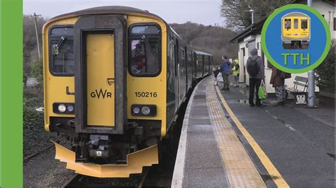 Class 150 At Looe Youtube