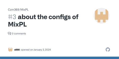 About The Configs Of MixPL Issue Czm MixPL GitHub