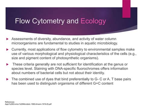 Flow Cytometry Principles And Applications Pptx