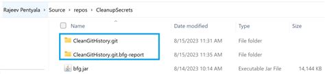 Step By Step Bfg Repo Cleaner Tool Clean Up The Git History