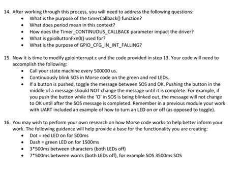Embedded Systems Sample Solution Setting Up Gpio Interrupts In Ccs