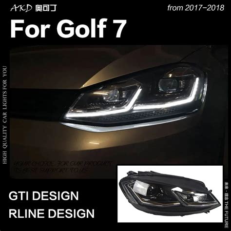 AKD Car Styling For VW Golf 7 MK7 LED Headlight Golf7 5 R LINE Design