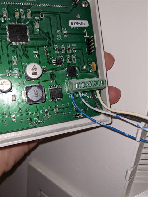 How Do I Connect These To A Smart Nest Thermostat I Only See A B And Two Wires Labelled