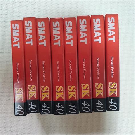 카세트테이프 공테이프 새제품 8개 일괄판매 세컨웨어헬로마켓