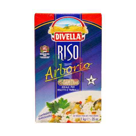 Orez Arborio Divella 1kg Golden Meat Supplier