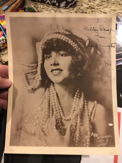 Original Silent Film Actress Ann Pennington Autograph Died 1971 8x10 1947915917