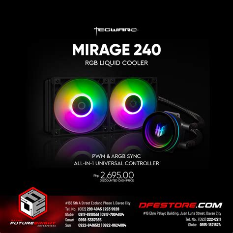 Tecware Mirage 240 Rgb Davao Futurebright Enterprises