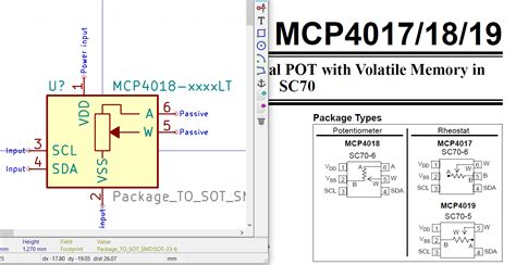 Microchip Mcp4018 Xxxxlt Based On 22147apdf And Existing Mcp4013 Xx