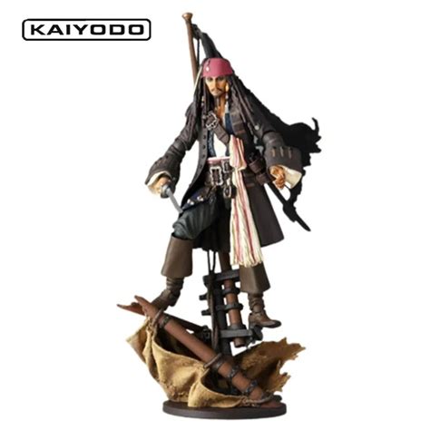 N Sale Kaiyodo Nan Lmaz YAMAGUCHI MARVEL Karayip Jack Sparrow Korsanlar Rakamlar Modelleri