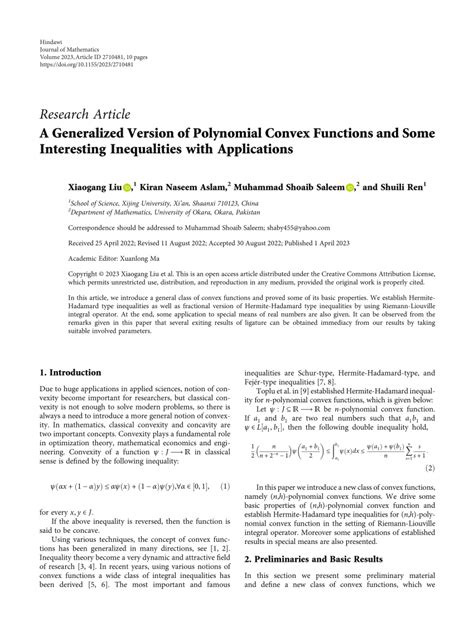 PDF A Generalized Version Of Polynomial Convex Functions And Some