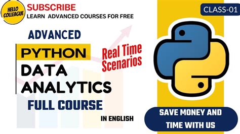 Class 1 🚀 Full Python With Data Analytics Course Complete Guide For