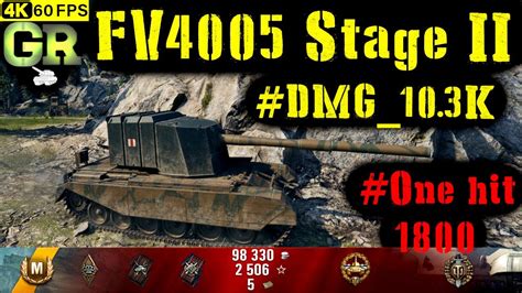 World Of Tanks FV4005 Stage II Replay 7 Kills 10 3K DMG Patch 1 4 1