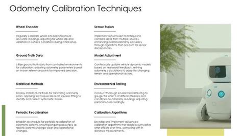 odometry calibration techniques ppt template st ai ss ppt powerpoint