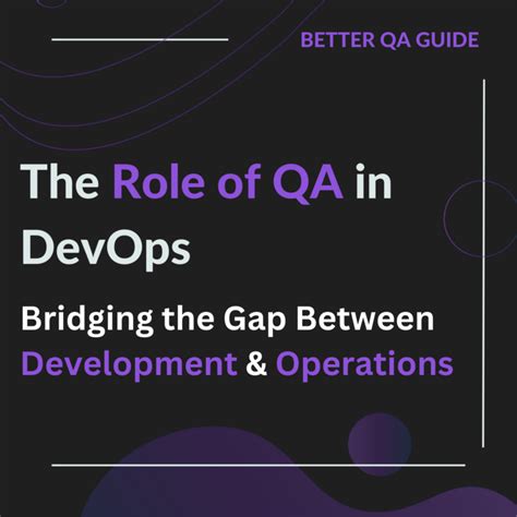 Qas Role In Devops Successful Bridging Between Development And Operations