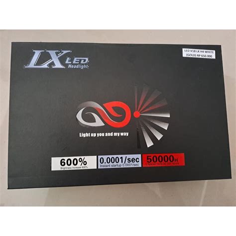 Jual Murah Led Lx Headlight H White V Shopee Indonesia