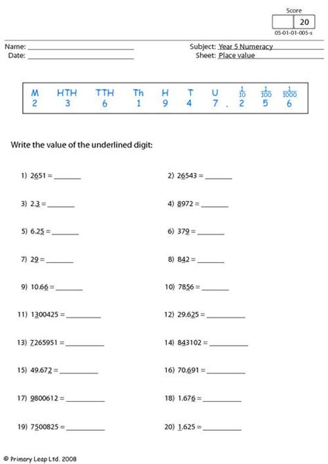 Numeracy Square Numbers Worksheet PrimaryLeap Co Uk