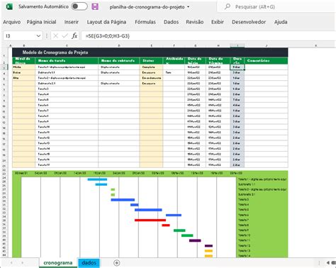 Cronograma Gantt Para Tcc E Projetos Excel Planilha Grafico Pdf Images