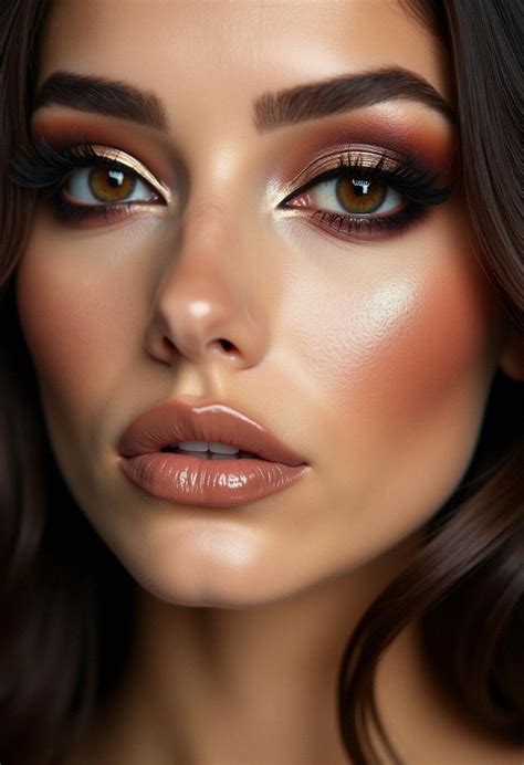 Sultry Makeup Look Brown Eyes Tutorial The Chic Tribe