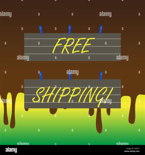 Handwriting Text Free Shipping Conceptual Photo Tactic Used Primarily By Online Vendors As