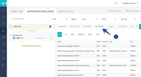 How To Enable Network Logs To Selenium Cloud Tests