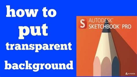 How To Make A Transparent Background In Autodesk Sketchbook This Can Also Be Used In Autodesk
