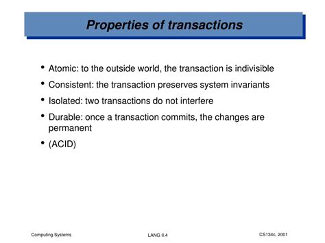 Ppt Atomic Transactions Powerpoint Presentation Free Download Id