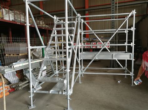 Allround Layher Ringlock System Scaffolding Sgs Construction Material Steel Ringlock Scaffolding