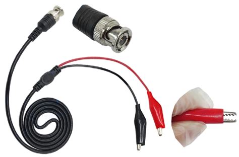 Probots Oscilloscope Test Probe BNC Q9 Connector To Alligator Crocodile