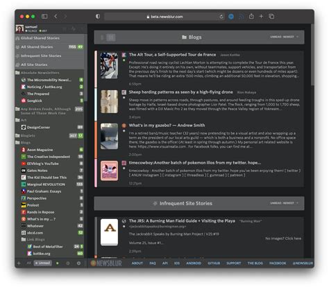 Redesigning Newsblur On The Web Ios And Android The Newsblur Blog