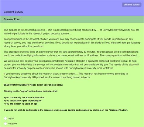 Survey Disclaimer Privacy Policy Generator