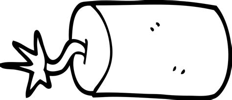 Dynamite De Dessin Animé Dessin Au Trait 12151122 Telecharger