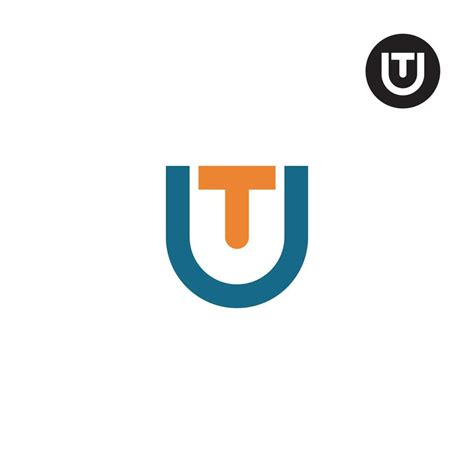 Letter Ut Monogram Logo Design 25752614 Vector Art At Vecteezy
