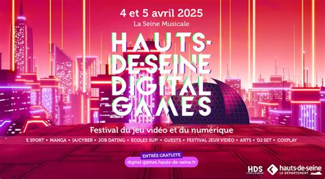 Le festival Hauts de Seine Digital revient les 4 et 5 avril à La Seine