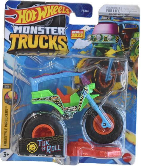 Hot Wheels Monster Trucks Tuk N Roll Hkm38 Ri Happy