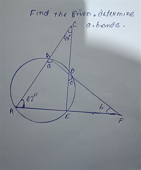 find the given determine filo