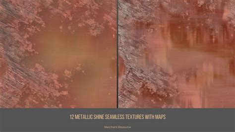 12 Metallic Shine Seamless Textures 3d Texture By Annikmi