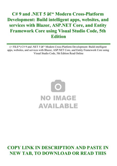 P D F File C And Net Modern Cross Platform Development