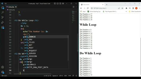 Php Looping Statement Php Youtube