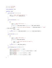OOP244 Ws2 Part1 Gift Cpp Docx Include Iostream Include Gift H